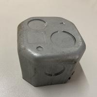 China Silver Waterproof Cast Iron Electrical Junction Box Metal Terminal Box Customized for sale