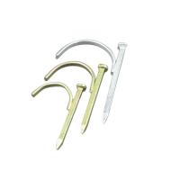 China Carbon Steel R Type Galvanized Pipe Hook Strong Bearing Capacity for sale