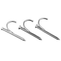 China Carbon Steel R Type Galvanized Pipe Hook Strong Bearing Capacity for sale