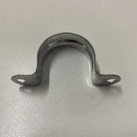 China Antirust Fixed Zinc Galvanised Pipe Saddle Clamps U Shaped Pipe Clamp for sale