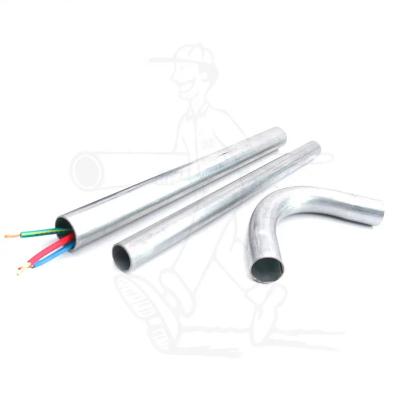 China Customized EMT Electrical Conduit Galvanised Cable Conduit Rustproof for sale