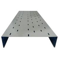 China Customized Rigid Heavy Duty Stainless Steel Cable Tray With Different Sizes for sale