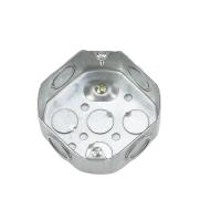 China Concealed Galvanised Steel Junction Box Small Metal Electrical Box Customized for sale