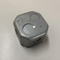 China JDG Tube Dedicated Metal Electrical Junction Box 1.0mm-1.6mm Thickness for sale
