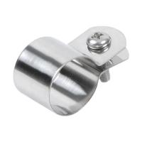 China Non Rusting  2 Hole Galvanized Pipe Strap Clamp Electrical Pipe Hangers OEM for sale