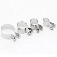 China 304 Stainless Steel Pipe Clamp two hole U Type Pipe Clamp  rust prevention for sale