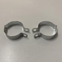 China Strong Fastening Smooth Surface Galvanized Pipe Clamp Rust Resistance for sale