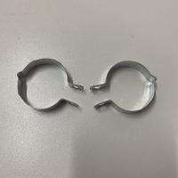 China Strong Fastening Smooth Surface Galvanized Pipe Clamp Rust Resistance for sale