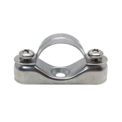 China SS304 Conduit Pipe Saddle 20mm Metal Saddles High Corrosion Resistance for sale