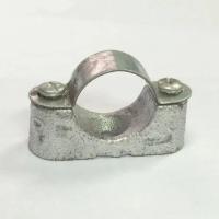 China Hot Galvanized 25mm Metal Conduit Saddles Alkali Resistance Bending Process for sale