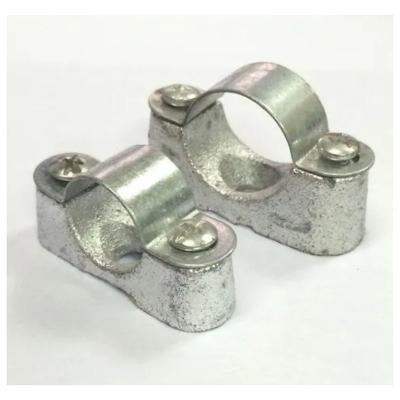 China Hot Galvanized 25mm Metal Conduit Saddles Alkali Resistance Bending Process for sale