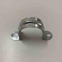 China Galvanized Surface C Shaped Metal Saddle Clip Pipe Fixing Accessories for sale