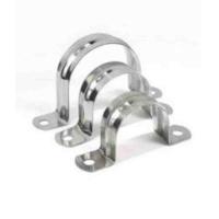 China Customized Processing 304 Stainless Steel Saddle Clip U Shaped Saddle Clamp antirust for sale