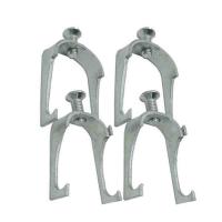China Double Hook Widened Strut Channel Clamps Conduit Wire Clamp Customizable for sale