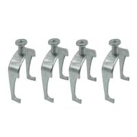 China Wear Resisting Rigid Strut Straps Metal Pipe Clamp With Screw for sale