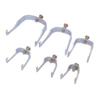 China Anti Corrosion Emt Strut Conduit Clamp Half Round Iron Sheet Keel Card for sale