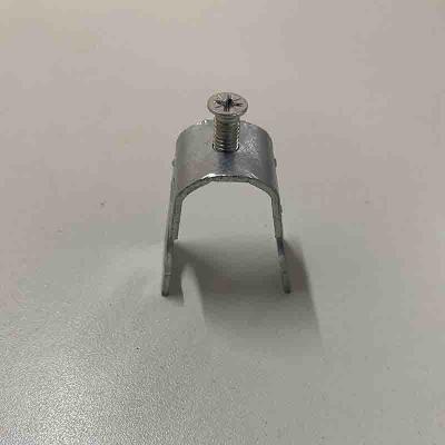 China Household Decoration Conduit Hanger Clamp Electrical Conduit Straps Customized for sale