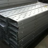 China Durable Large Span Metallic Perforated Cable Tray High  Rigidity for sale