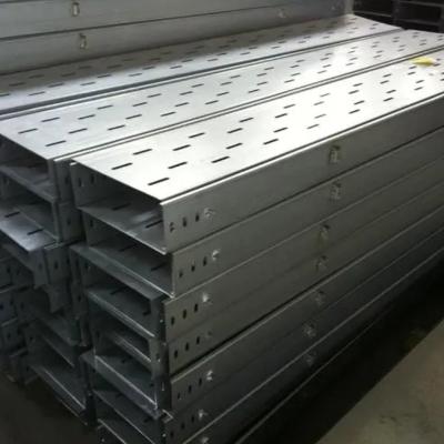China Durable Large Span Metallic Perforated Cable Tray High  Rigidity for sale