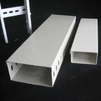 China Trough Type Electrical Cable Metal Trunking Long Span  Cable Metal Tray for sale