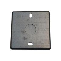 China Concealed 1.6mm Metal Electrical Box Cover Plate Custom Width for sale
