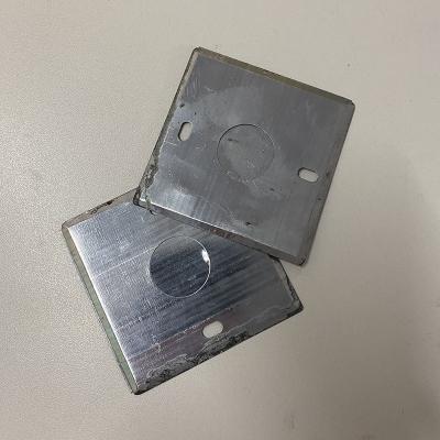 China Bending Galvanized Steel Cover Plate Junction Box Durable Metal Materials for sale
