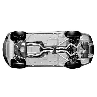 China Car Chassis Black Electrophoretic Paint Like Frame Bridge Plate Spring for sale