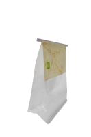 China Disposable Flat Bottom Thin And Lightweight Paper Bag For Cake Packaging for sale