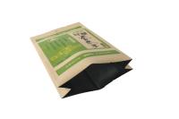 China Recyclable Biodegradable Kraft Paper With Aluminum Layer Inside Stand for sale