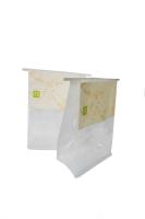 China Disposable Flat Bottom Thin And Lightweight Paper Bag For Transparent Desert for sale