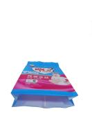 China Safety Detergent Washing Powder Plastic Packaging Bag With Hand Size Handle Top for sale