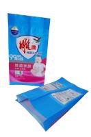 China Safety Detergent Washing Powder Plastic Packaging Bag With Hand Size Handle Top for sale