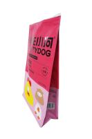China Moisture Proof Printed Biodegradable Flat Bottom Slider To Open Laminated Pouch for sale