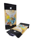China Moisture Proof Laminated Printing Foil Flat Bottom With Zipper Top Packaging Bag for sale