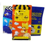 China OEM Moistureproof Printing DOG/CAT/PET Flat Bottom Resealable Ziplock Top Packaging Bag for sale