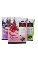 China OEM Moistureproof Printing DOG/CAT/PET Flat Bottom Resealable Ziplock Top Packaging Bag for sale
