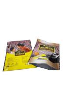 China Custom Printing Security Matte Aluminum Foil Sesame Meal Packaging Bags for sale