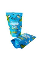China Moisture Proof Self Holding Plastic Food Rated Snack Beans Packaging Bag With Zipper for sale