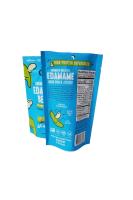 China Moisture Proof Self Holding Plastic Food Rated Snack Beans Packaging Bag With Zipper for sale
