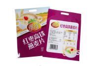 China 560g Bag Aluminum Foil Packaging Bags For Oats Security Pouches for sale