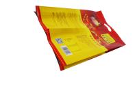 China Security Pouches Soy Milk Powder Bag Aluminum Foil Packaging Bags With Handle for sale