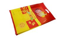 China Security Pouches Soy Milk Powder Bag Aluminum Foil Packaging Bags With Handle for sale