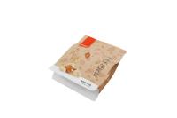 China Moisture Proof Service Flat Bottom Stand Up Pouches With Resealable Zipper Top for sale