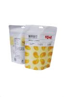 China 3 Sides Security Sealed Mylar Plastic Bag With Hang Hole Lamination Pouch for sale