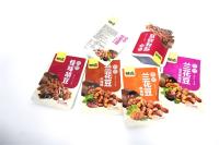 China Custom Special Round Shape Security Food Packaging BOPP/PET Plastic Bag For Snack Food for sale