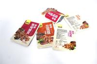 China Custom Special Round Shape Security Food Packaging BOPP/PET Plastic Bag For Snack Food for sale