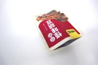 China Custom Special Round Shape Security Food Packaging BOPP/PET Plastic Bag For Snack Food for sale