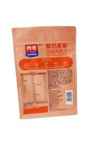 China Zipper Flat Bottom Top Bag For Frozen Fruit And Yogurt Baking Oatmeal Food for sale