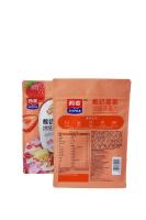 China Zipper Flat Bottom Top Bag For Frozen Fruit And Yogurt Baking Oatmeal Food for sale