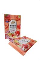 China Zipper Flat Bottom Top Bag For Frozen Fruit And Yogurt Baking Oatmeal Food for sale